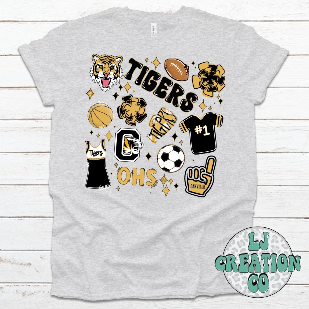 School Collage Tees – LJ Creation Co.